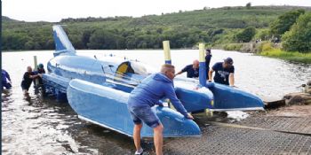 Isle of Bute welcomes iconic Bluebird hydroplane - Machinery Market News