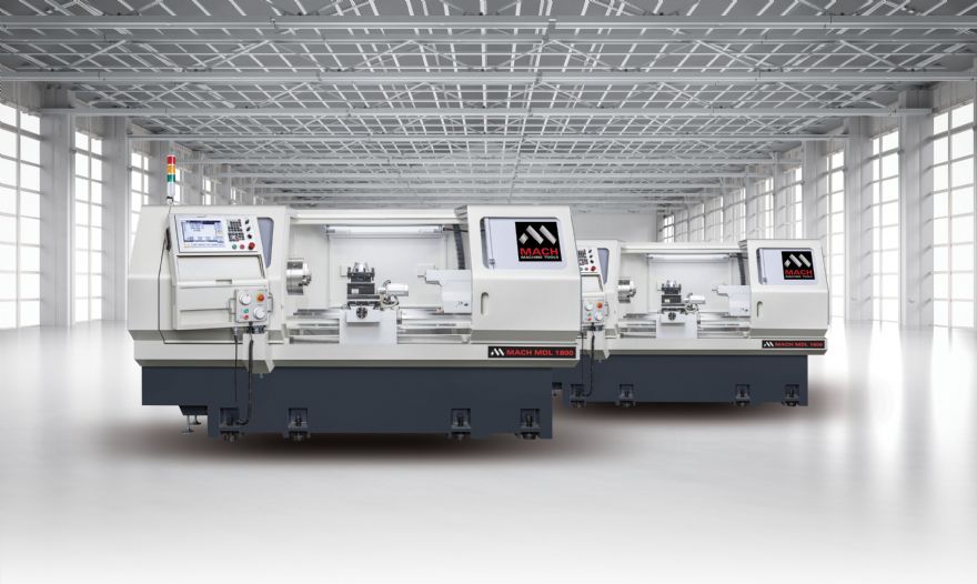 MACH MT introduces new flat-bed lathes with Dynapath control ...