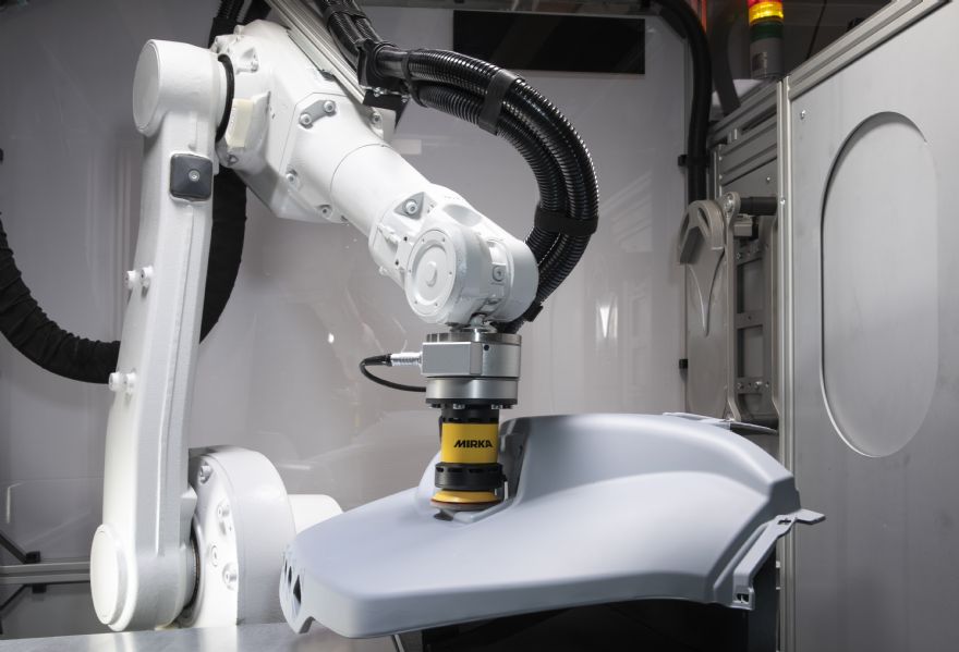 Mirka offering robotic finishing at Advanced Engineering - Machinery ...
