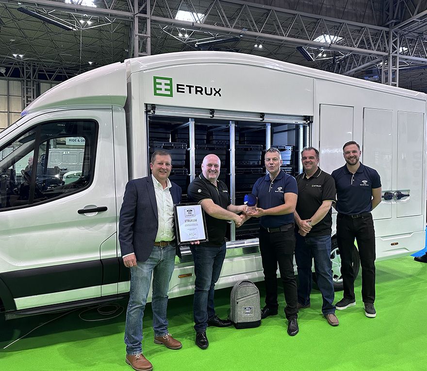 ETRUX launches electric Ford E-Transit Trizone van - Machinery Market News